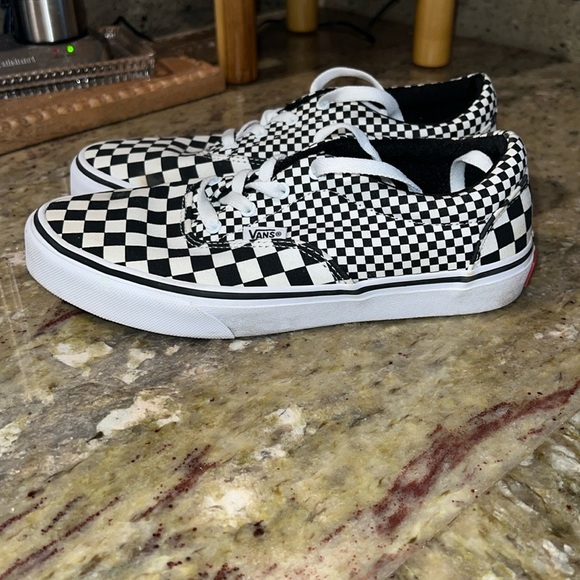 Vans | Shoes | Vans Black And White Checkered Sneakers | Poshmark